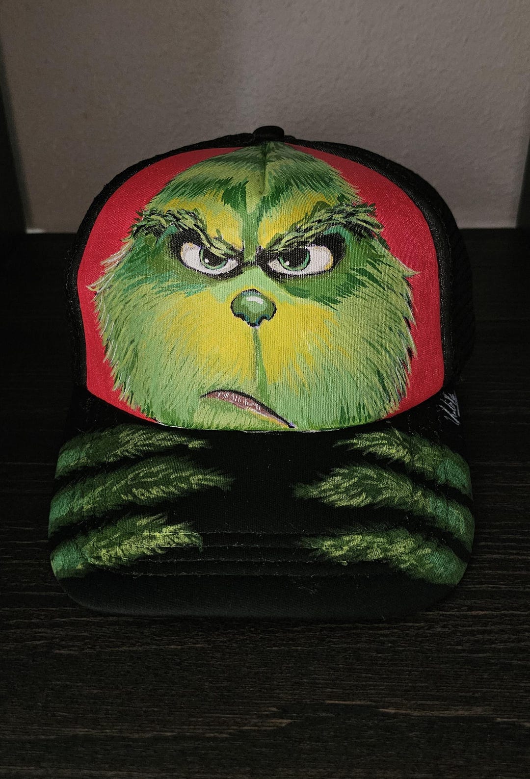 The Grinch Cap - Etsy