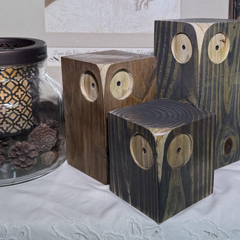 Rustic Owl - Etsy