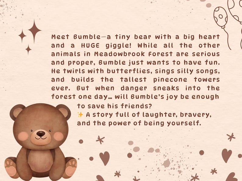 Children's Book | Bumble the Little Bear | Kids Audiobook & Ebook ...