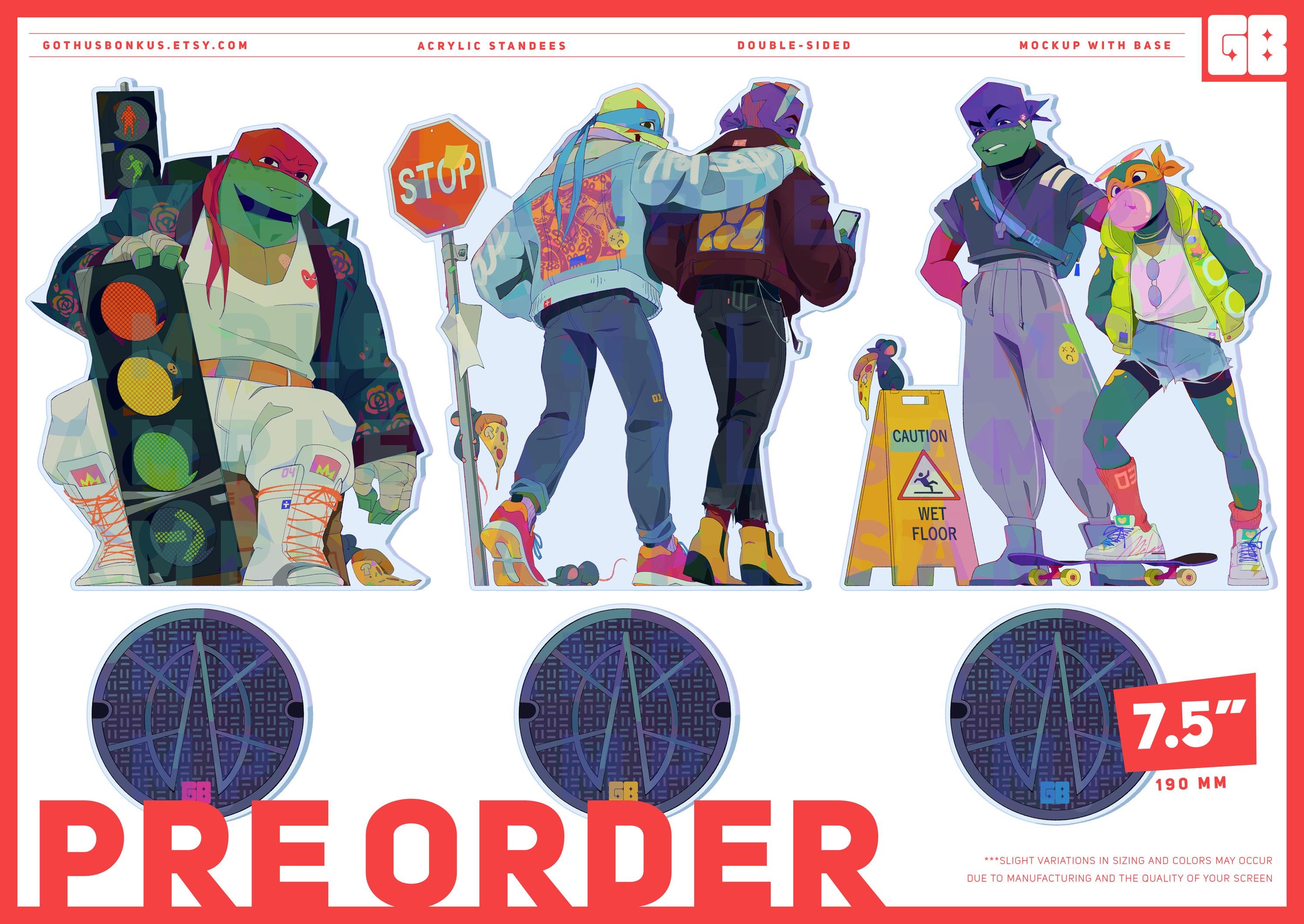 Sign ROTTMNT Standees - Etsy