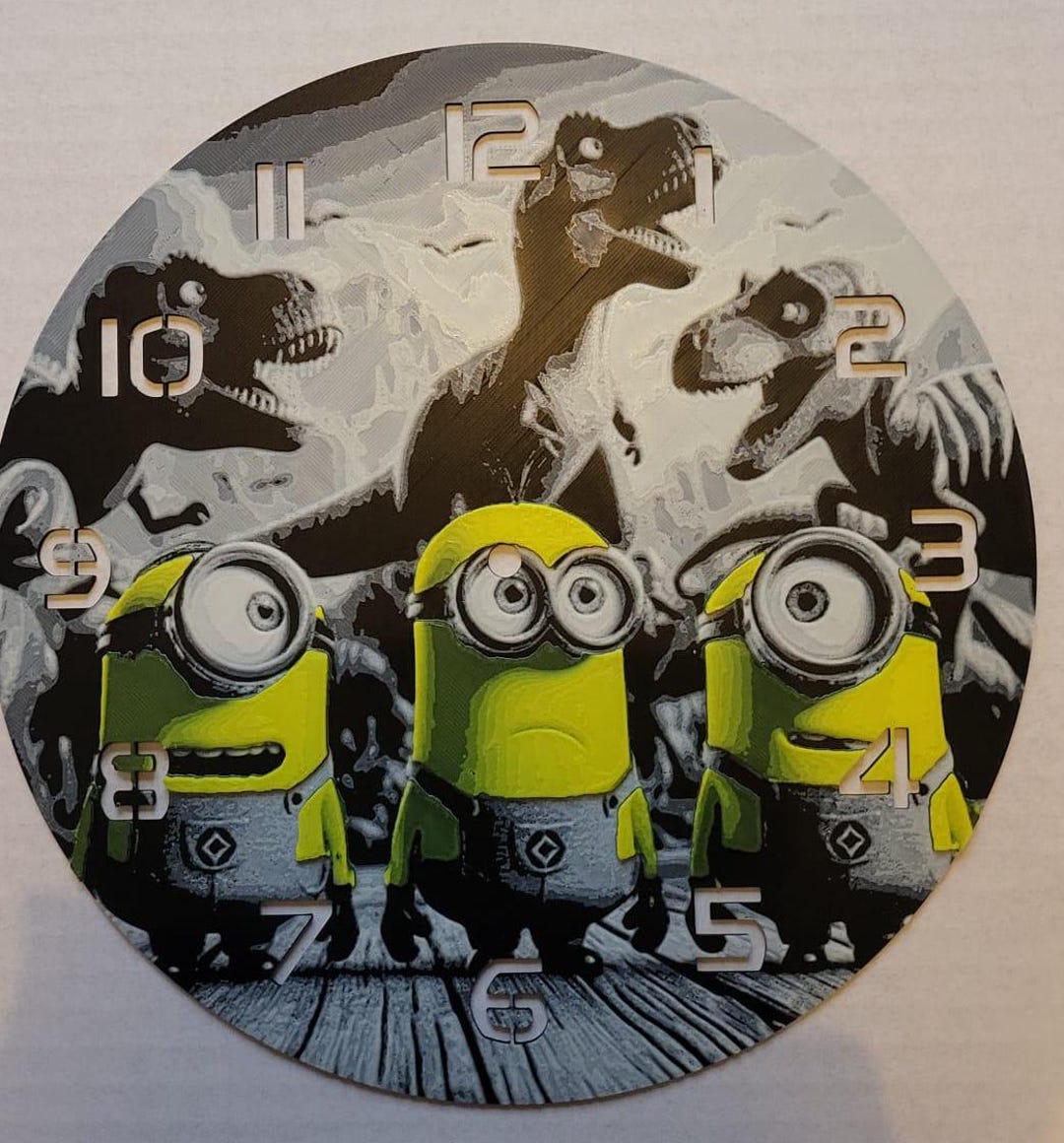 Minions Clock - Etsy