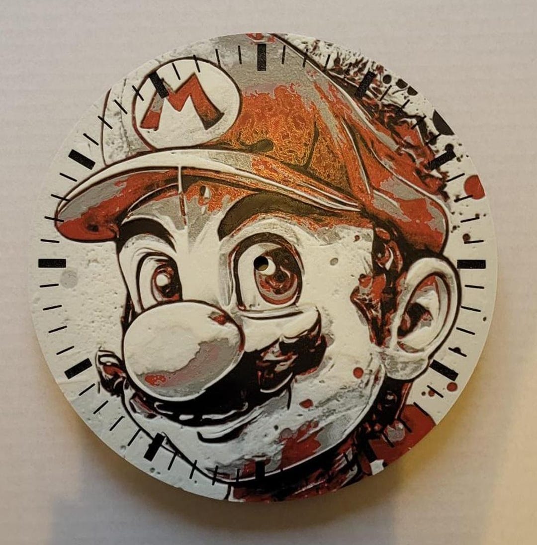 Mario Clock - Etsy
