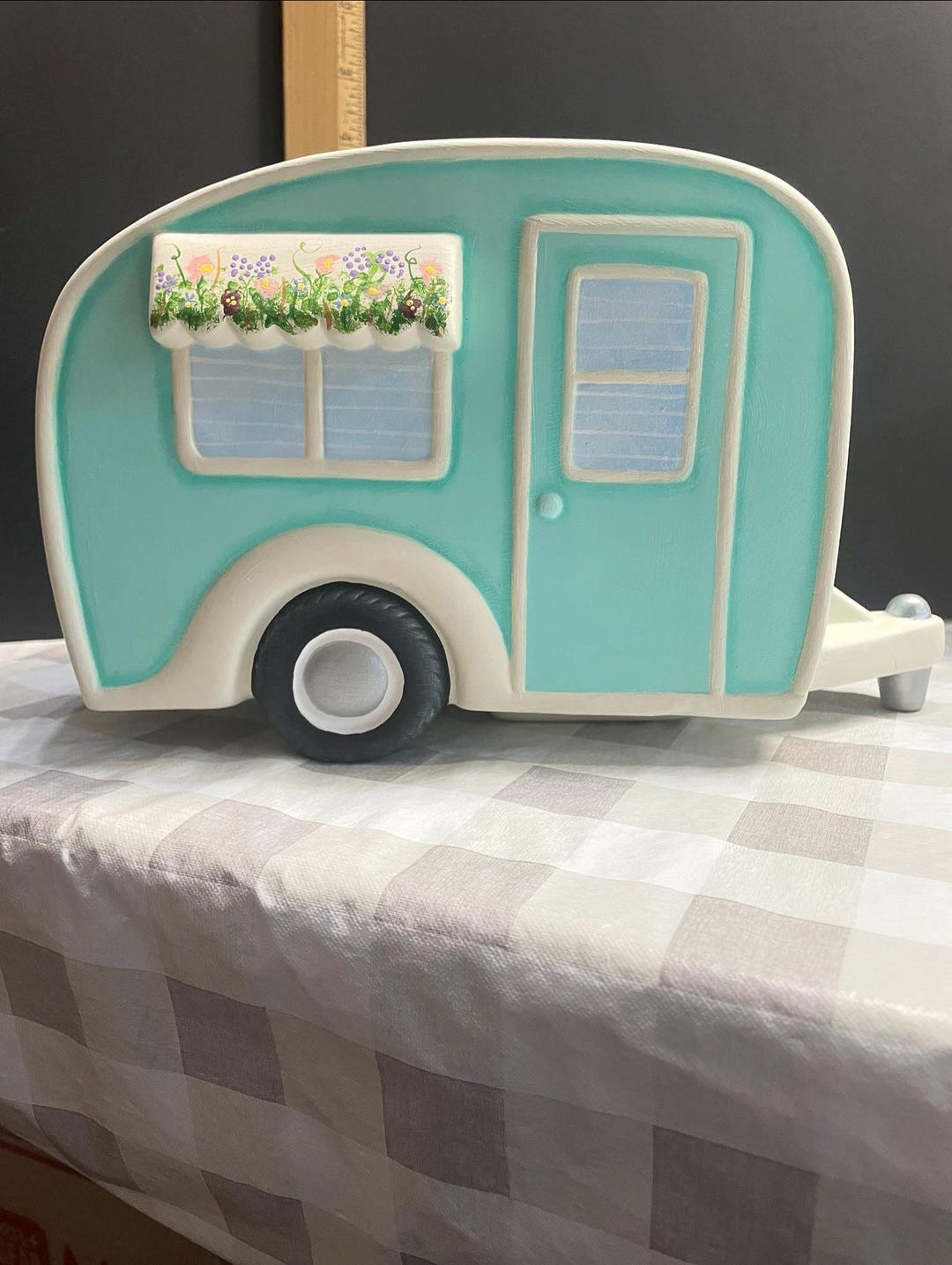 Trailer, Planter, Hand Painted, Ceramics - Etsy