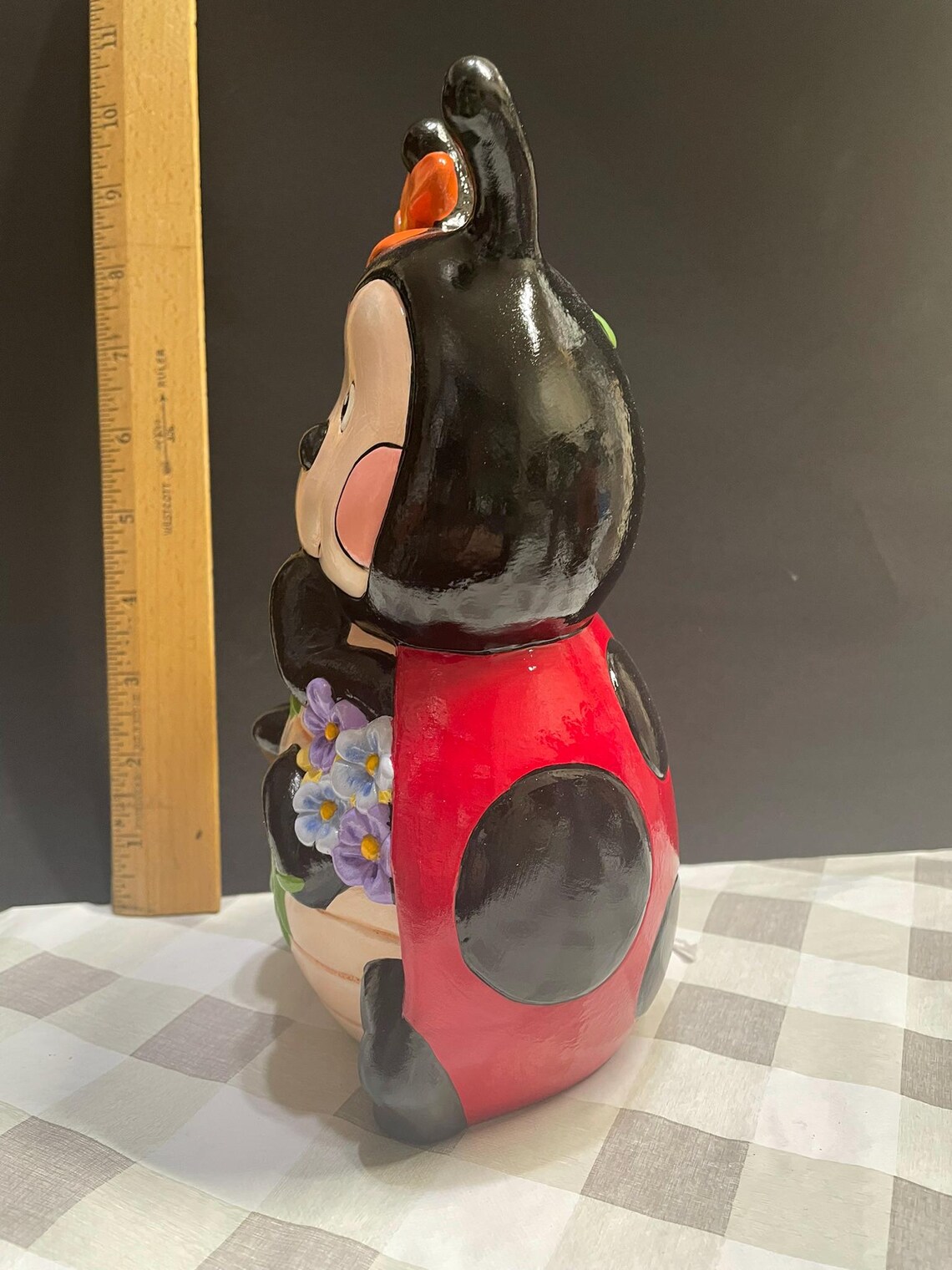 Ceramics, Lady Bug, Hand Painted, Yard Decor, Garden - Etsy