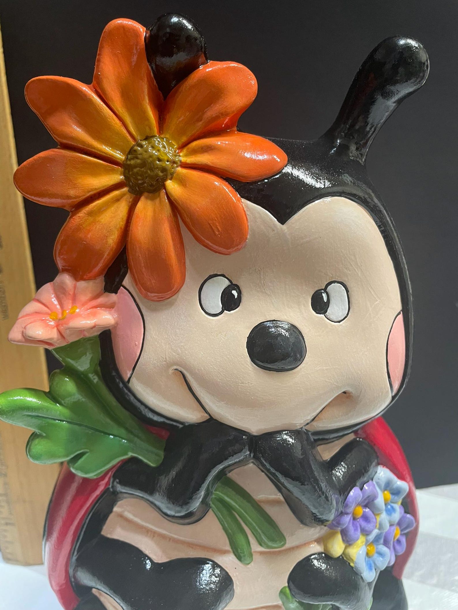 Ceramics, Lady Bug, Hand Painted, Yard Decor, Garden - Etsy