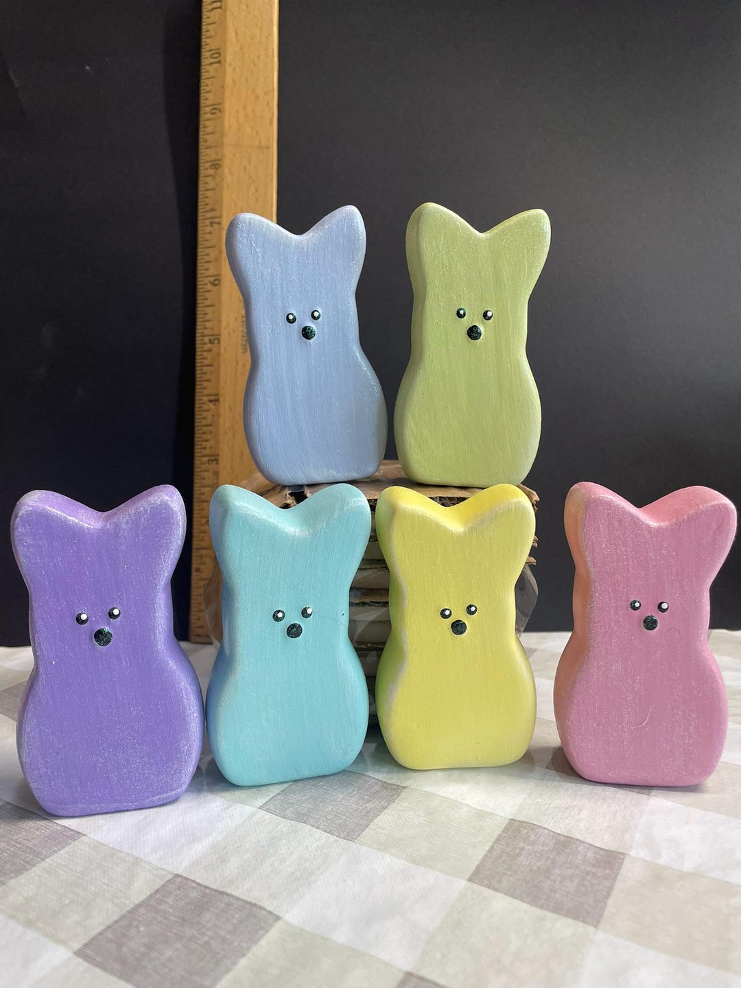 Easter, Ceramics, Hand Painted, Marshmallow, Tweets - Etsy