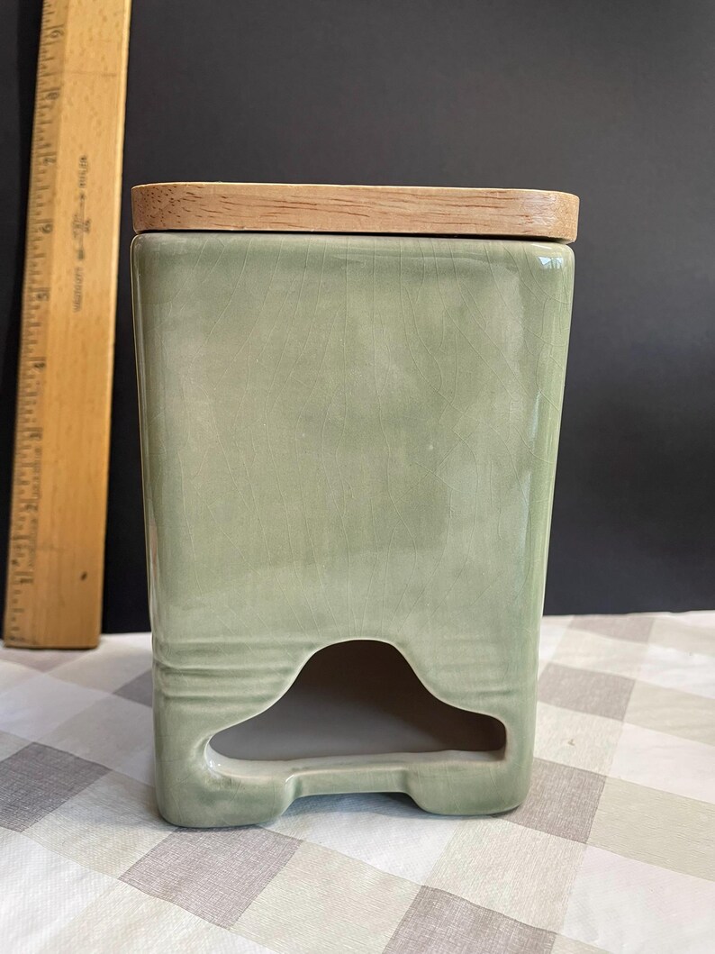 Ceramics, Hand Painted, Tea, Tea Bag, Dispenser - Etsy