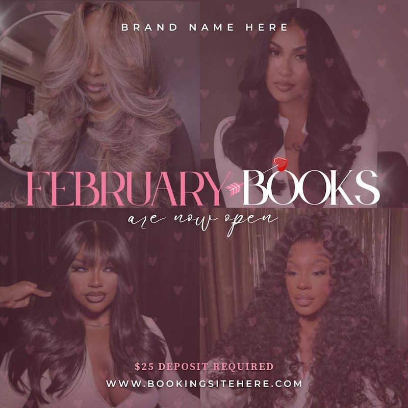 Hair Theme Flyer - Etsy