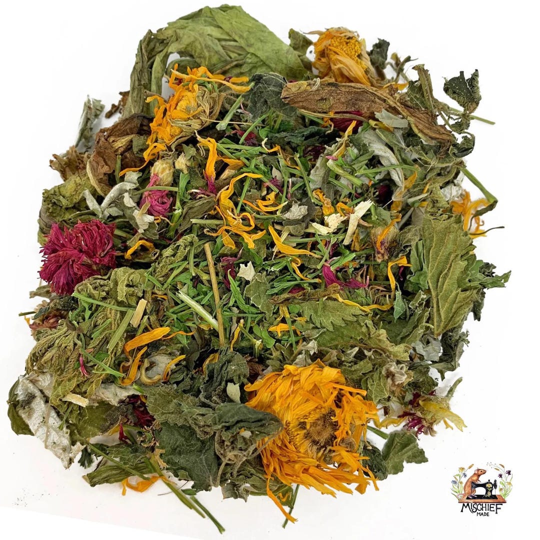 100g Herbs and Flower Mix for Rabbits, Rats and Other Small Animals - Etsy