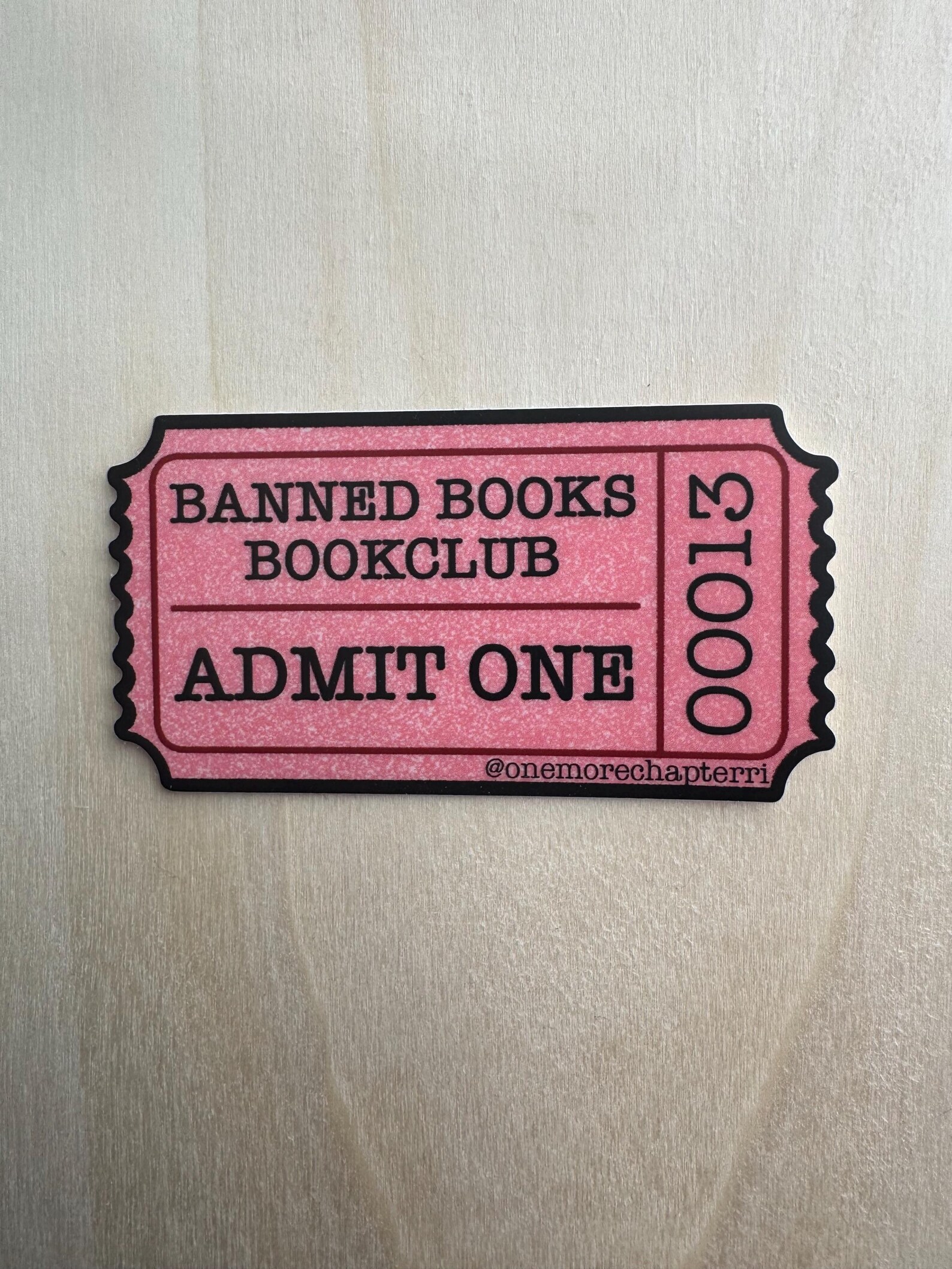 Banned Books Book Club Sticker- Book Sticker - Bookish Sticker - Kindle ...