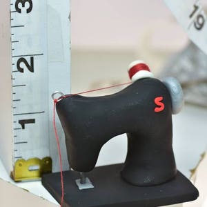 Sewing Machine Figurine, Fashion Doll Sewing Machine, 1:6 Scale ...