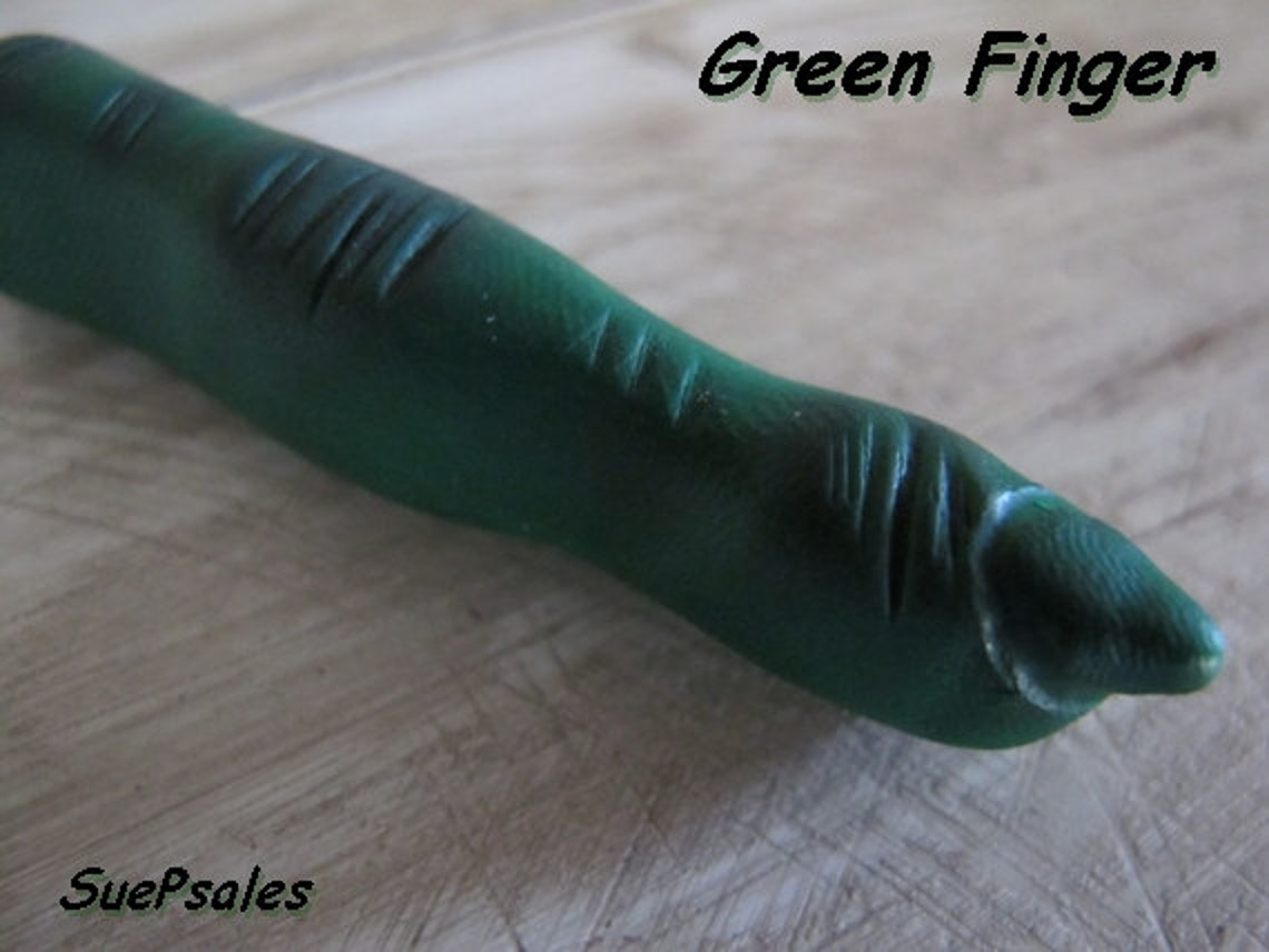 Halloween Jewelry Green Finger Pendant Witches Finger Necklace | Etsy