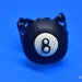 8 Ball Ring, Polymer Clay, Billiards Ring, Pool Ball Ring, Pool Ball ...