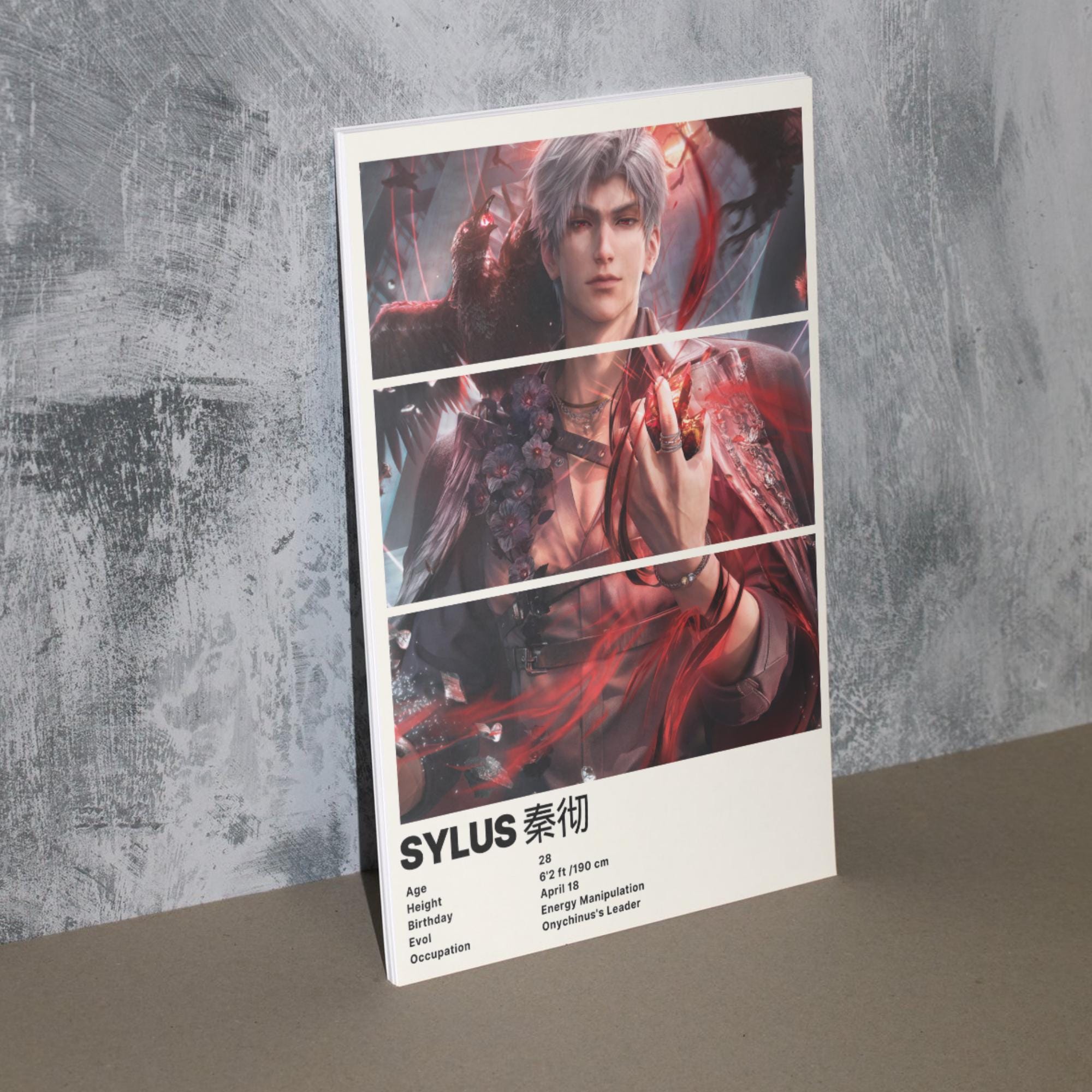 Sylus - Love and Deepspace Poster | Minimalist Wall Decor Art Print 4K ...