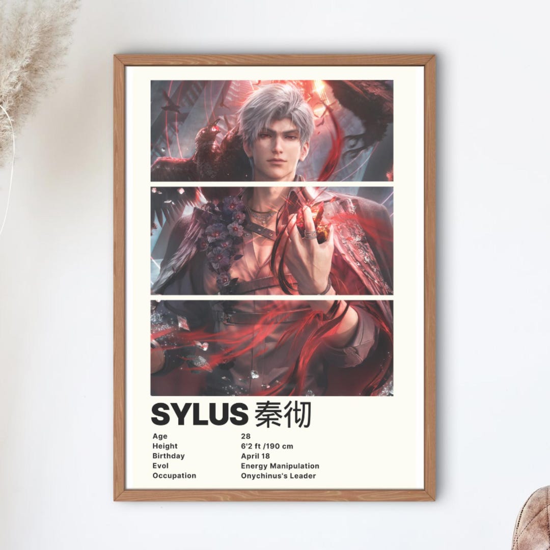 Sylus From Love and Deepspace Aesthetic Print | Fan Art Poster ...