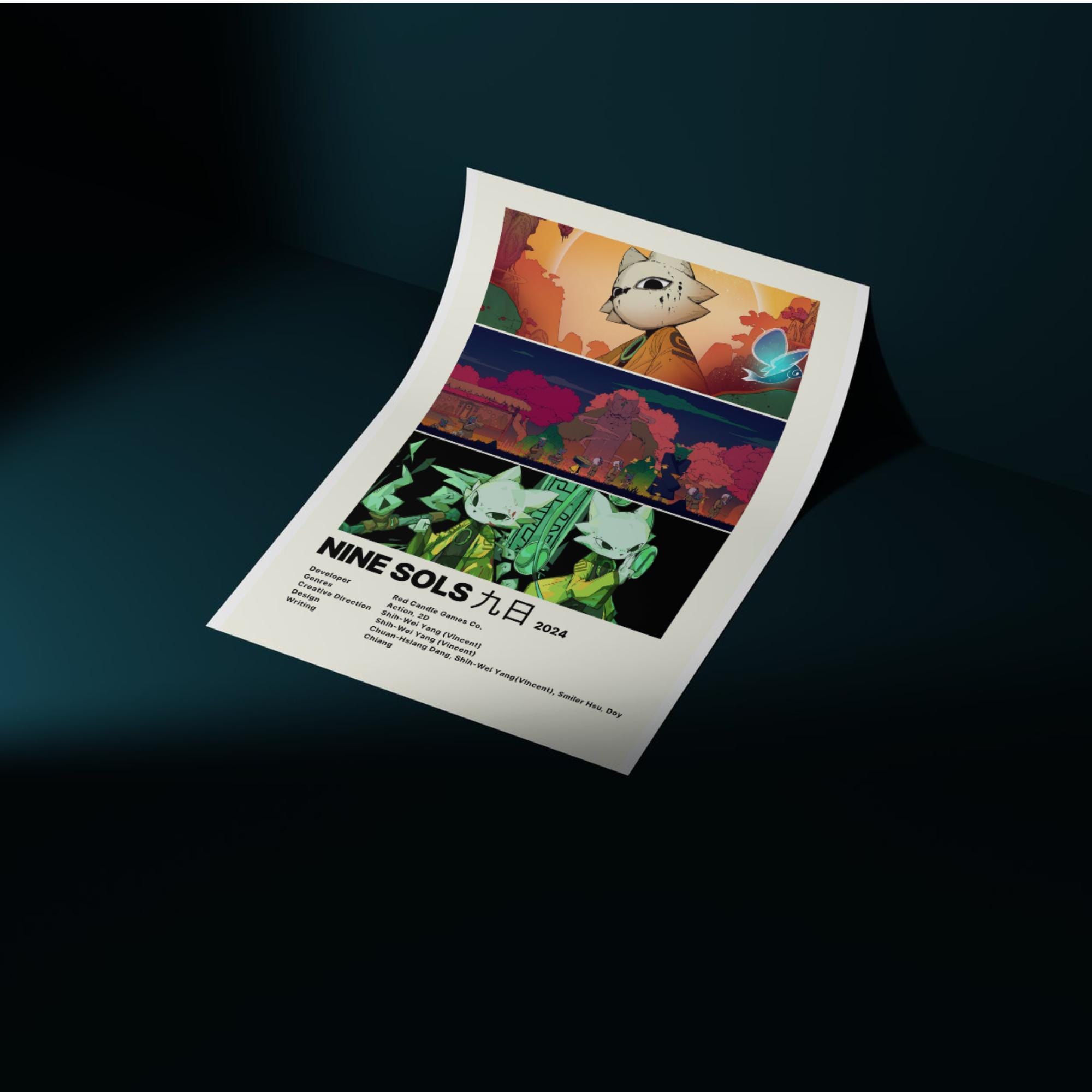 Nine Sols Game Aesthetic Digital Print | High Resolution Clean Hanging ...