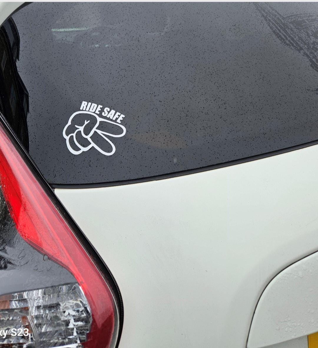 Ride Safe Car Decal | Ride Safe Motorcycle Decal | Safety Sticker ...