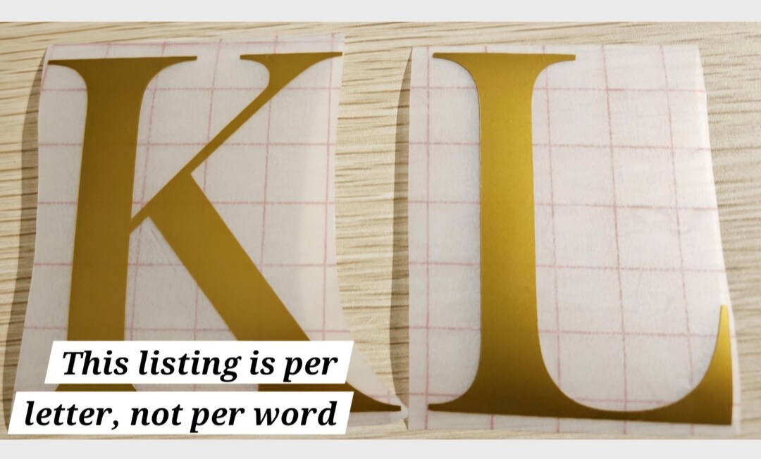 Custom Initial Decals for Suitcase | Personalised Initial Sticker ...