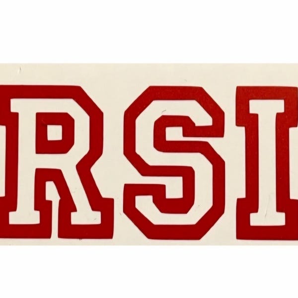 Varsity Letter Decal - Etsy