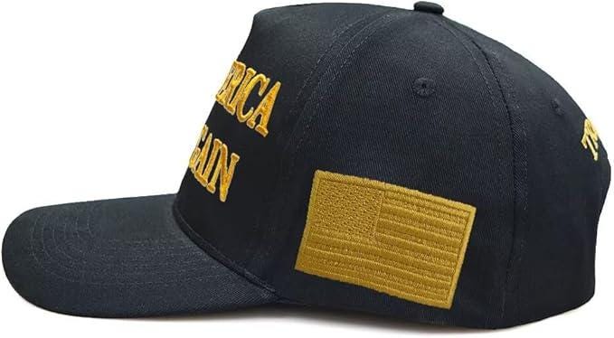2024 MAGA Hat 45 47 Trump Support Gold MAGA - Etsy