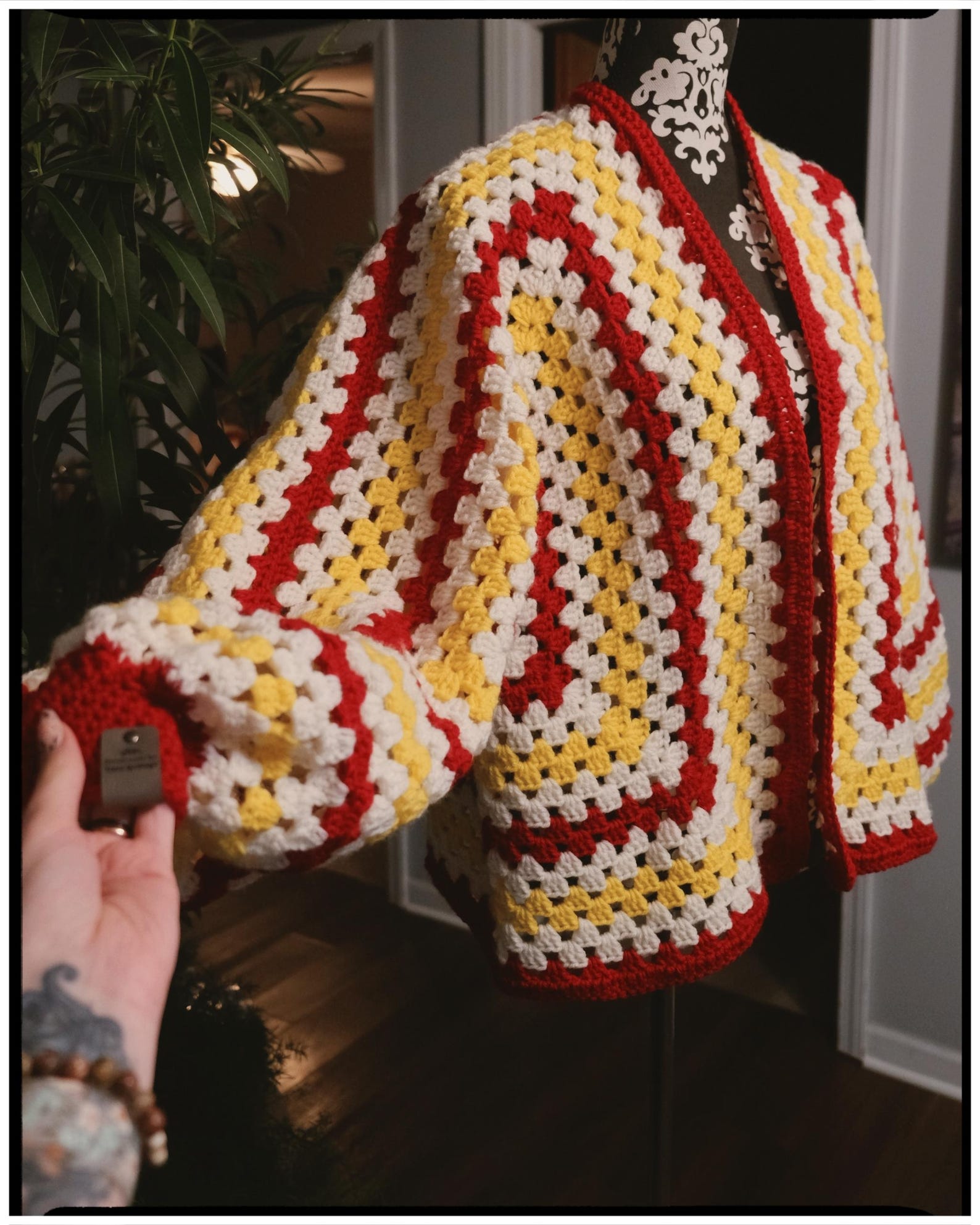 Granny Square Cardigan for Personal Order - Etsy