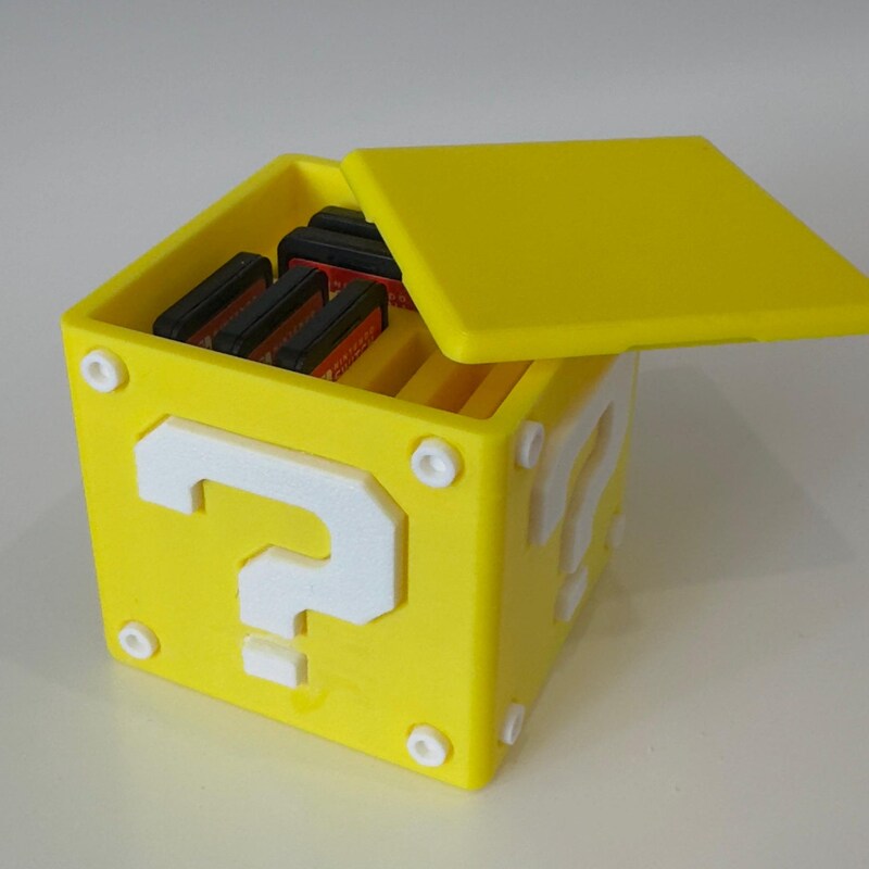 Mario question box - Etsy España