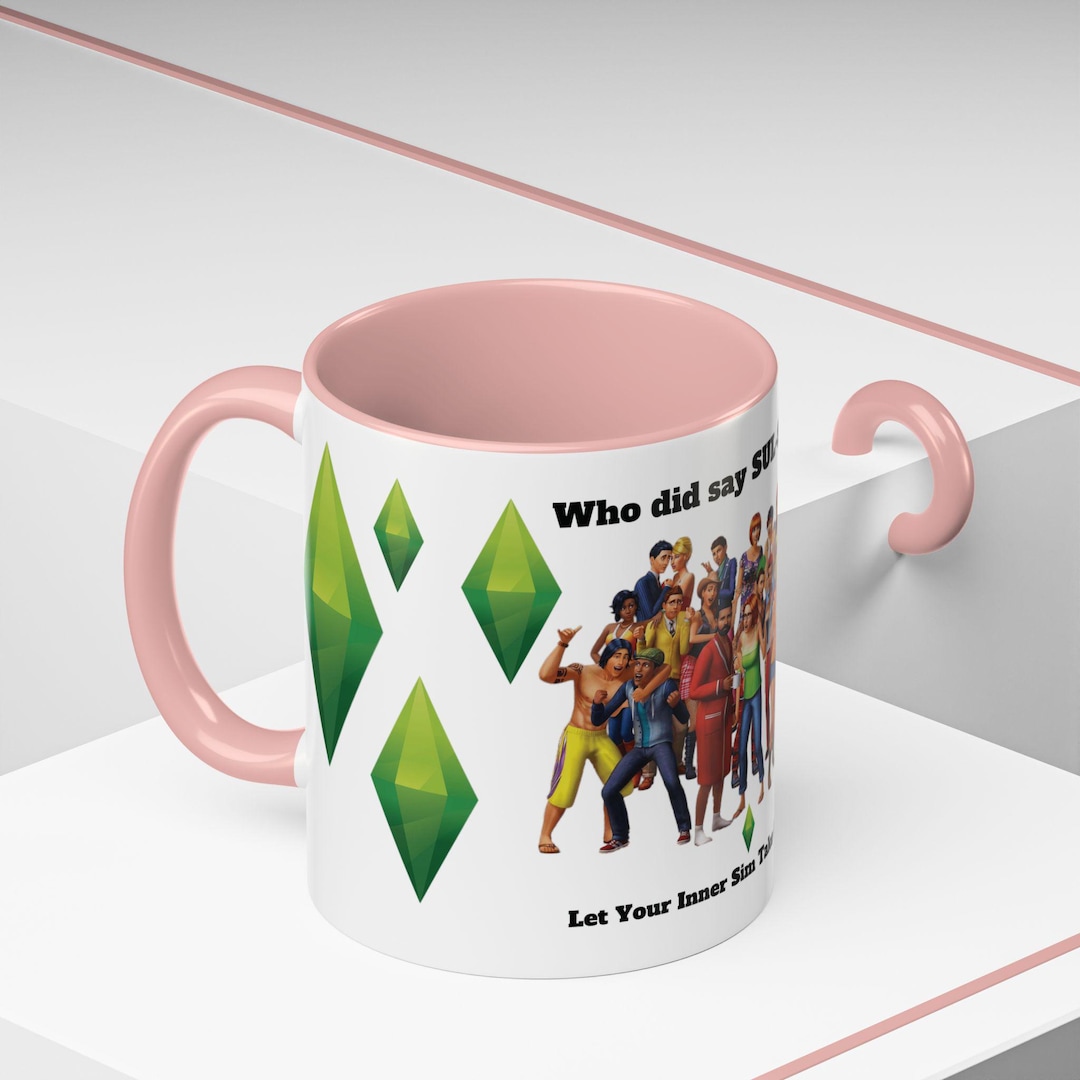 Sim Style Coffee Mugs: Wake up Your World! - Etsy