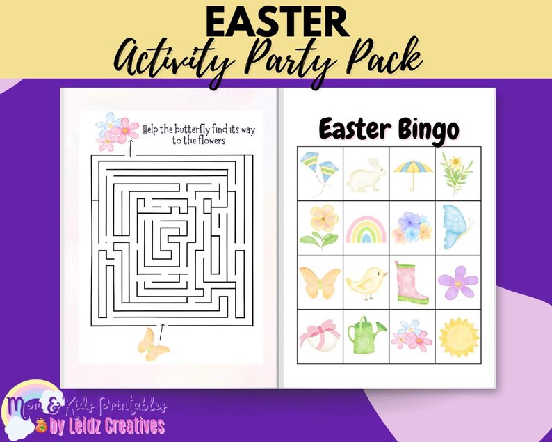 Easter Activity Party Pack | Printable Easter Games & Activities for ...