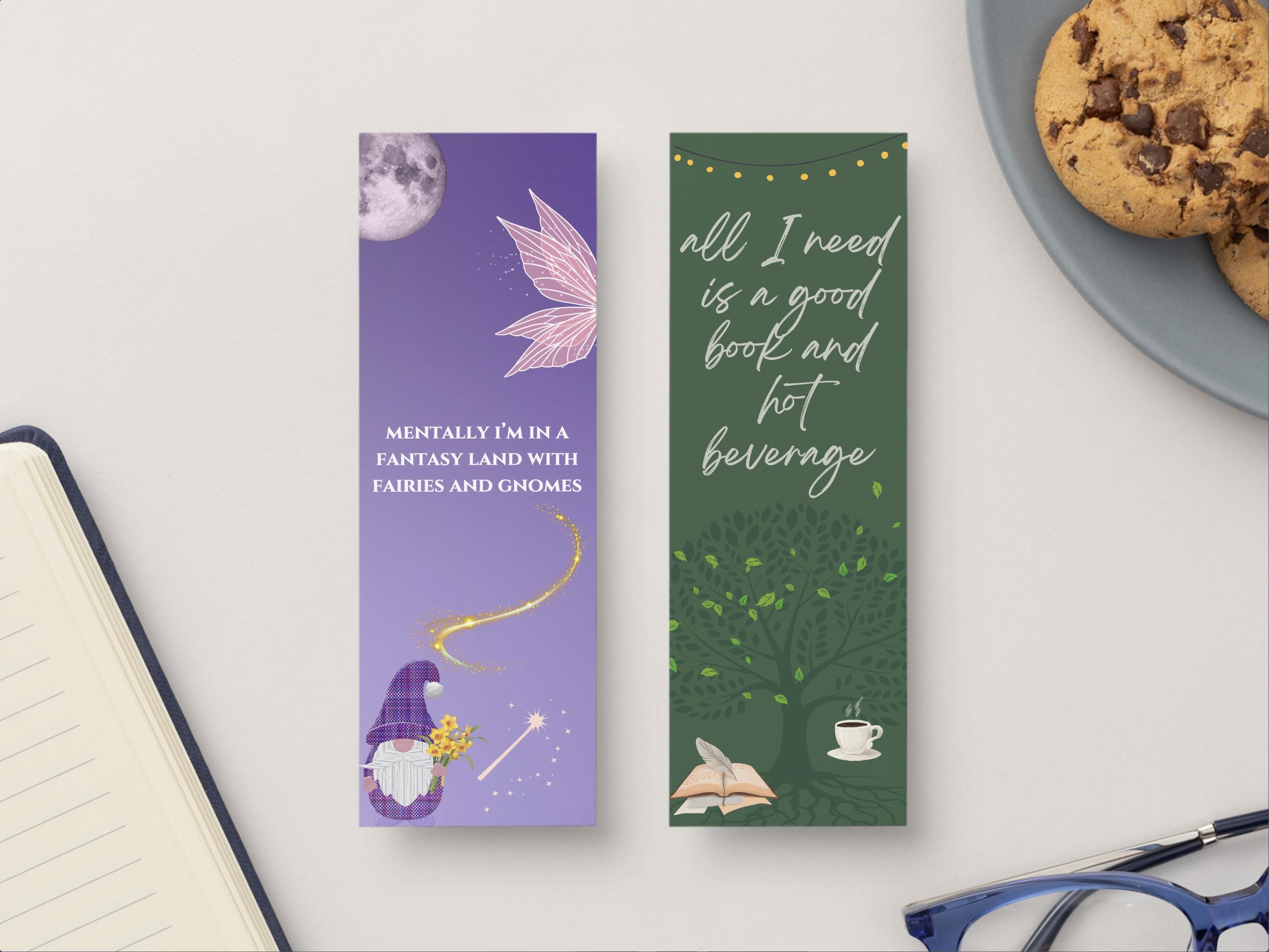 Mixed Genre Digital Bookmarks | Printable Bookmarks for Book Lovers ...