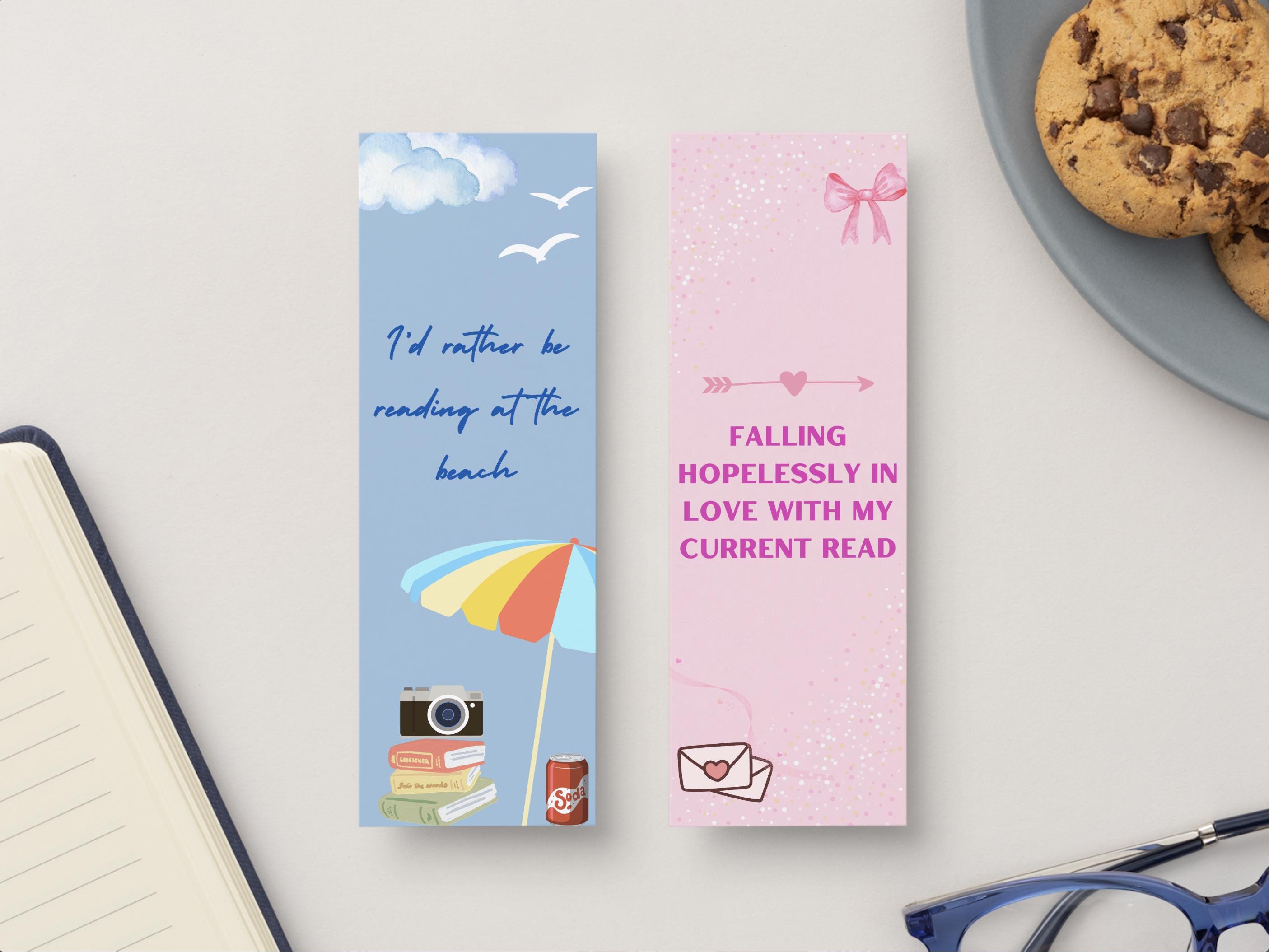 Mixed Genre Digital Bookmarks | Printable Bookmarks for Book Lovers ...