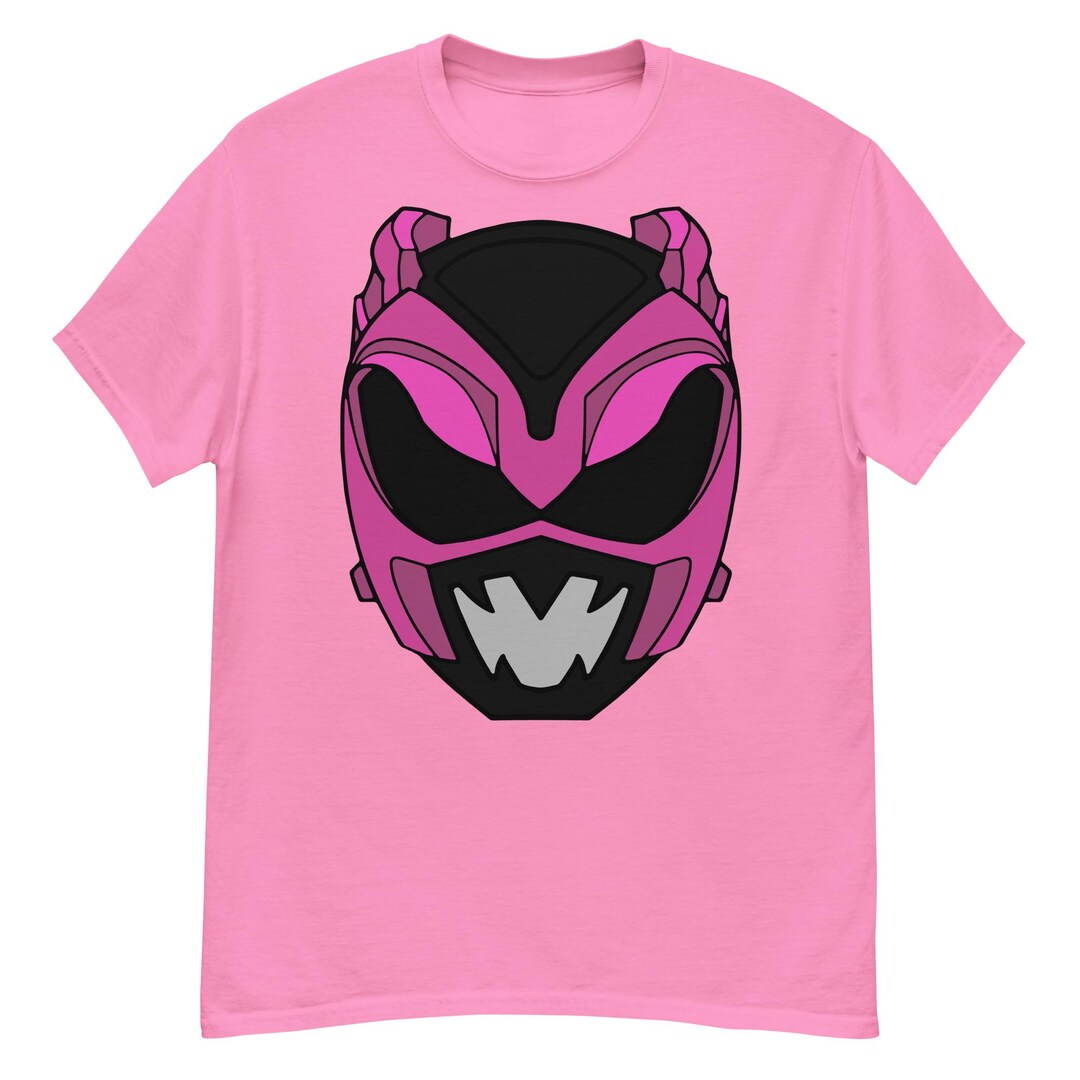 Power Rangers in Space Pink Psycho Ranger Helmet T-shirt - Etsy