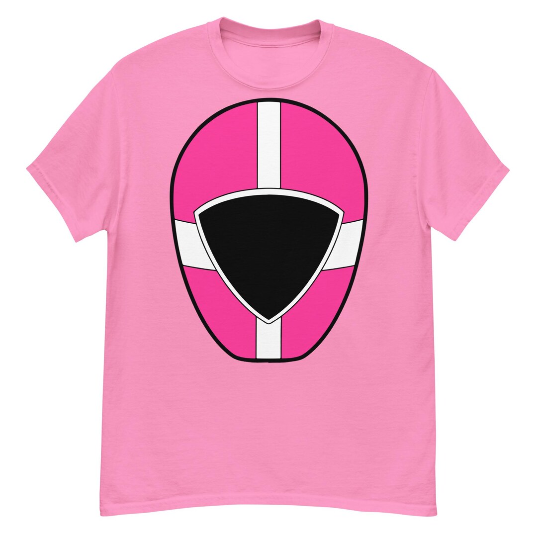 Power Rangers Lightspeed Rescue Pink Ranger Helmet T-shirt - Etsy