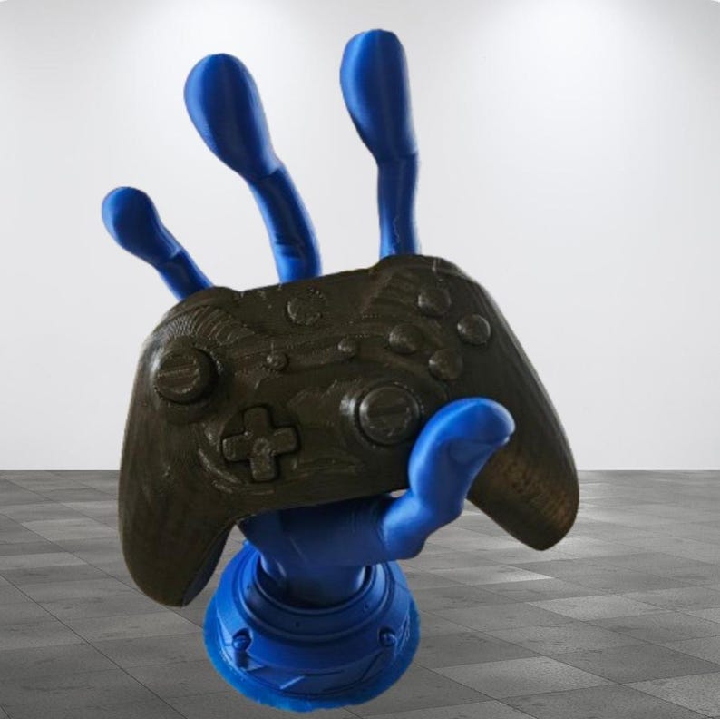 3d-printed Alien Hand Controller Holder – Xbox & Playstation Compatible ...