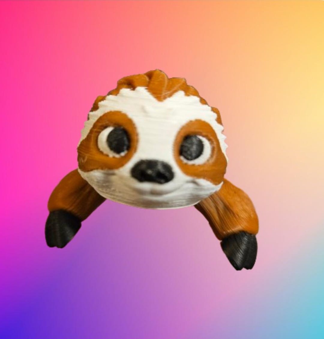 Miniature Sloth - Etsy