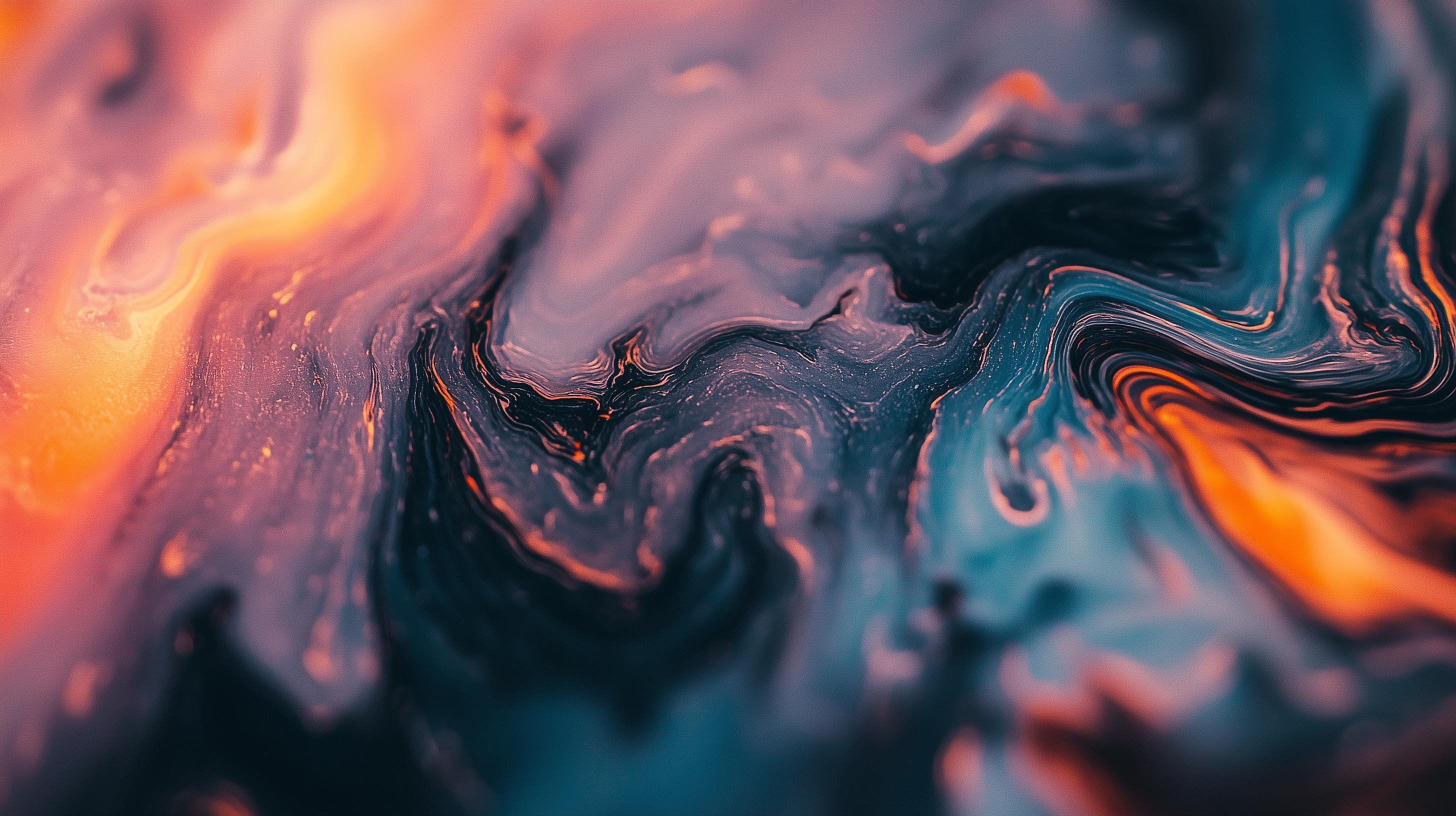 Liquid Refraction, Abstract Art, Background Image, Desktop Wallpaper ...