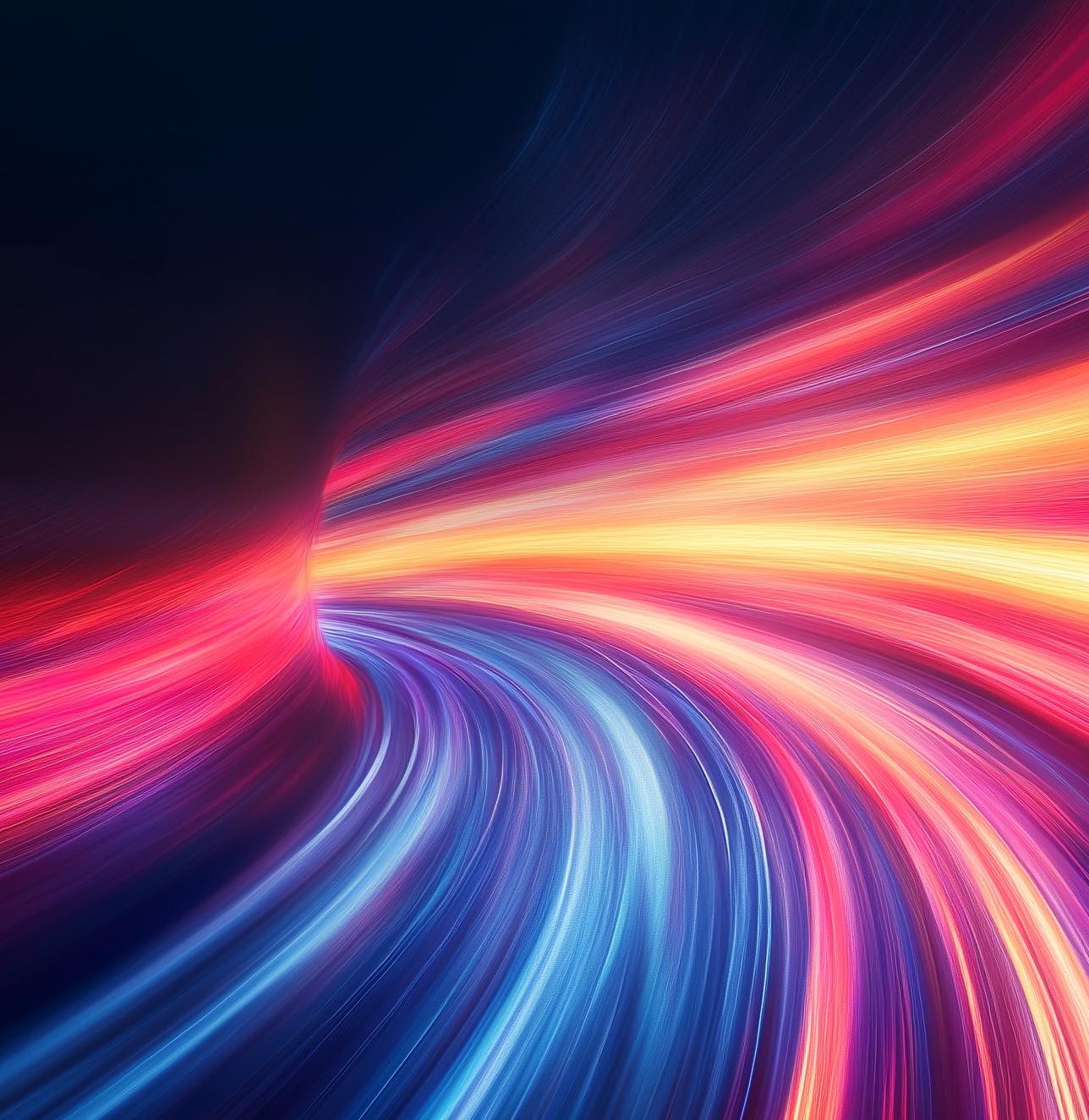 Neon Warp, Abstract Art, Background Image, Desktop Wallpaper, Phone ...