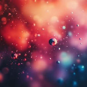 Bubbles in Water 2, Abstract Art, Background Image, Desktop Wallpaper ...