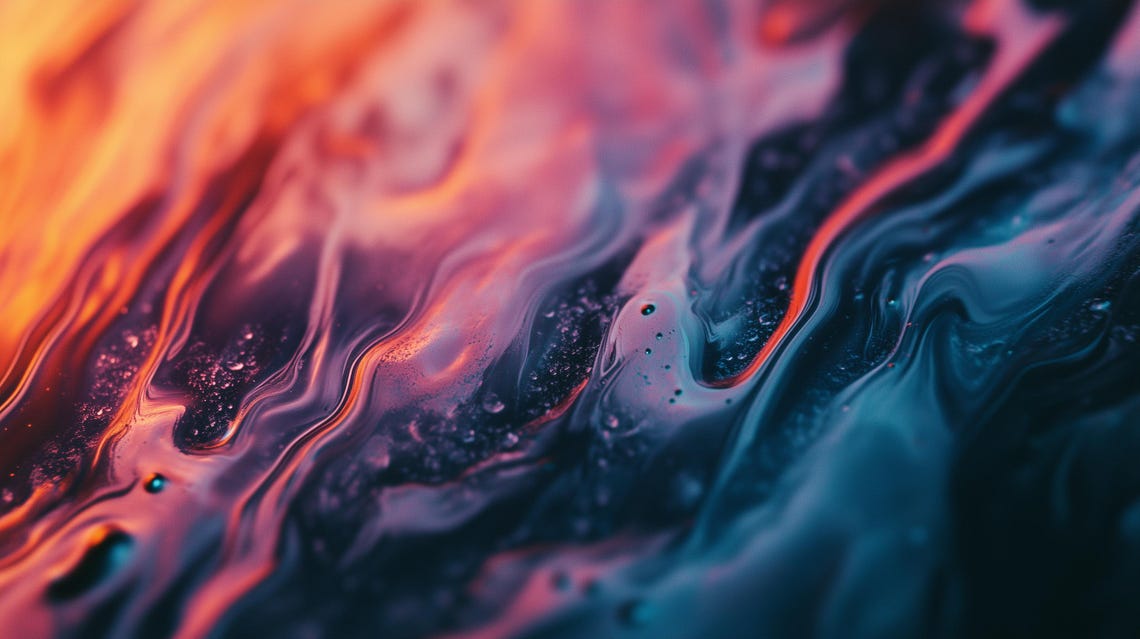 Liquid Refraction, Abstract Art, Background Image, Desktop Wallpaper ...