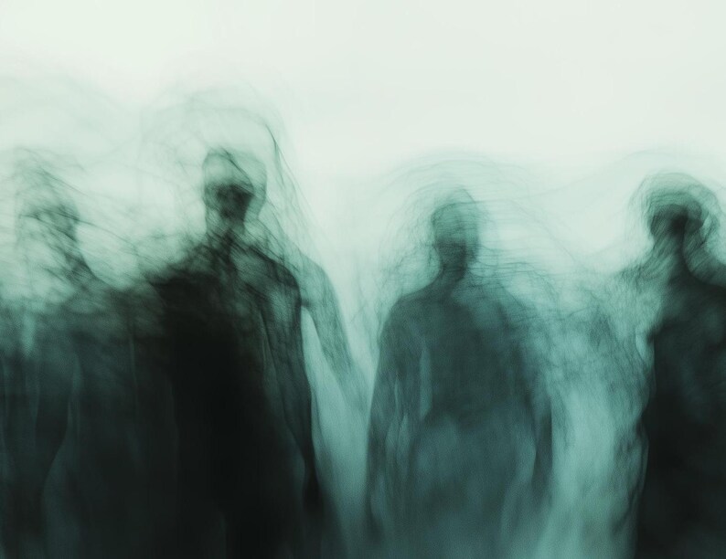 Ghostly Figures , Abstract Art, Background Image, Desktop Wallpaper ...
