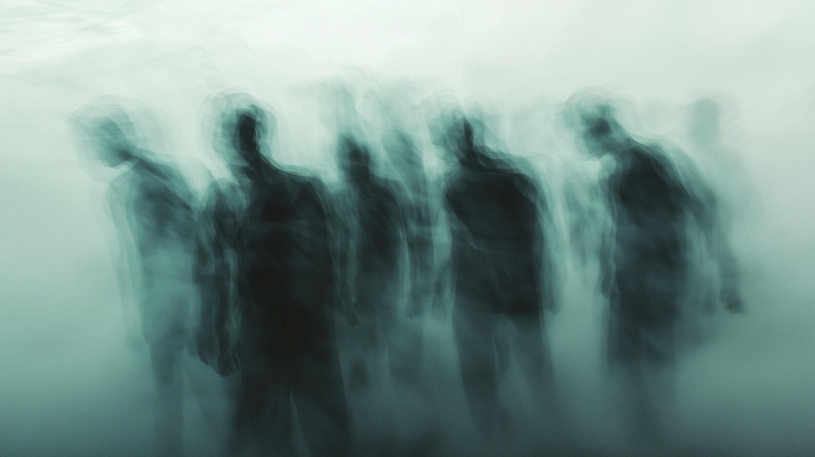 Ghostly Figures , Abstract Art, Background Image, Desktop Wallpaper ...