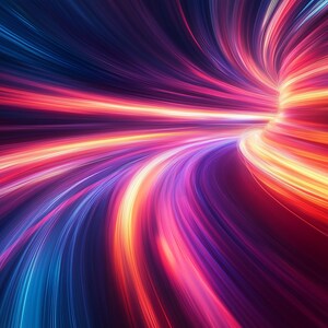 Neon Warp, Abstract Art, Background Image, Desktop Wallpaper, Phone ...