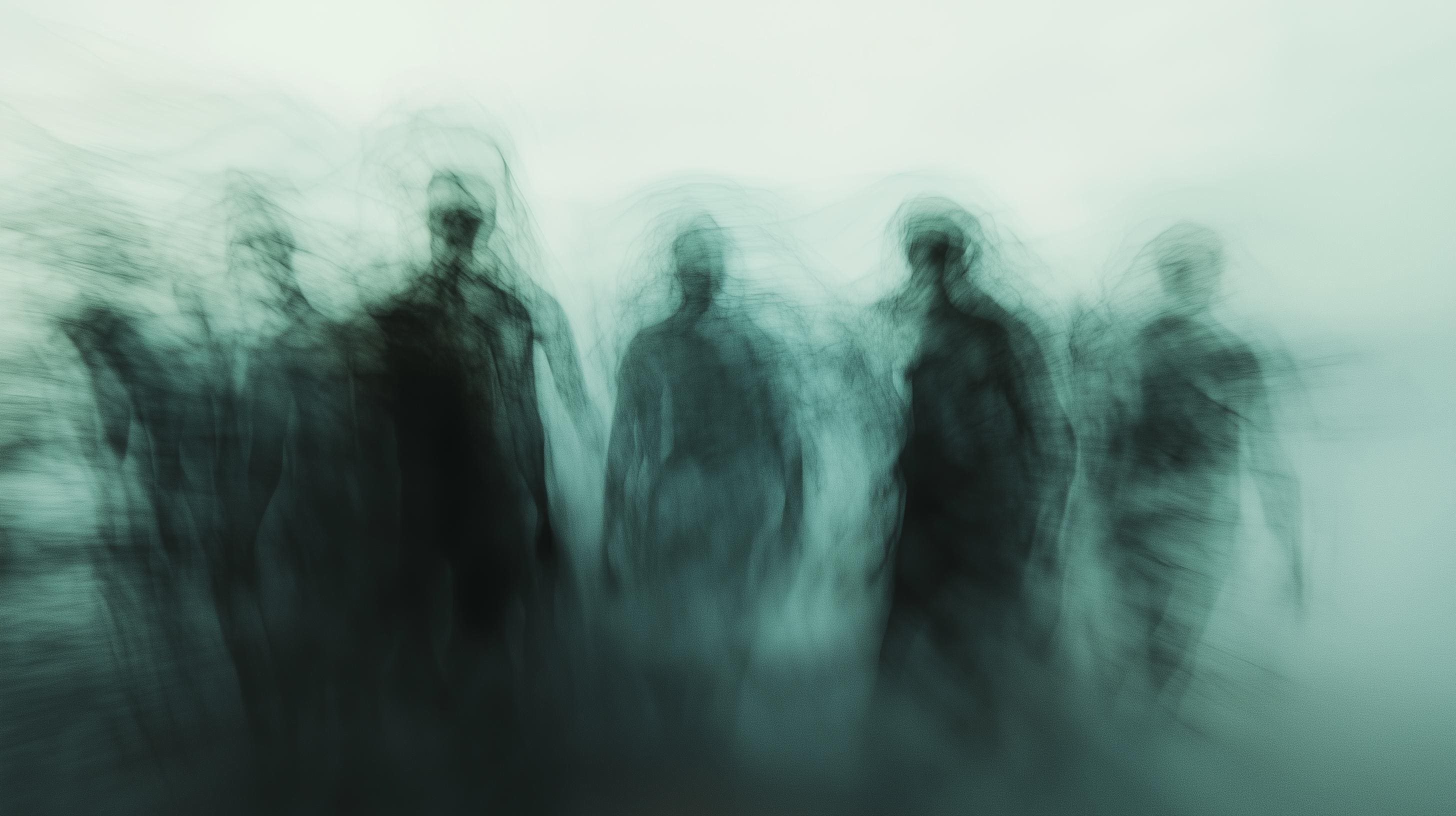 Ghostly Figures , Abstract Art, Background Image, Desktop Wallpaper ...