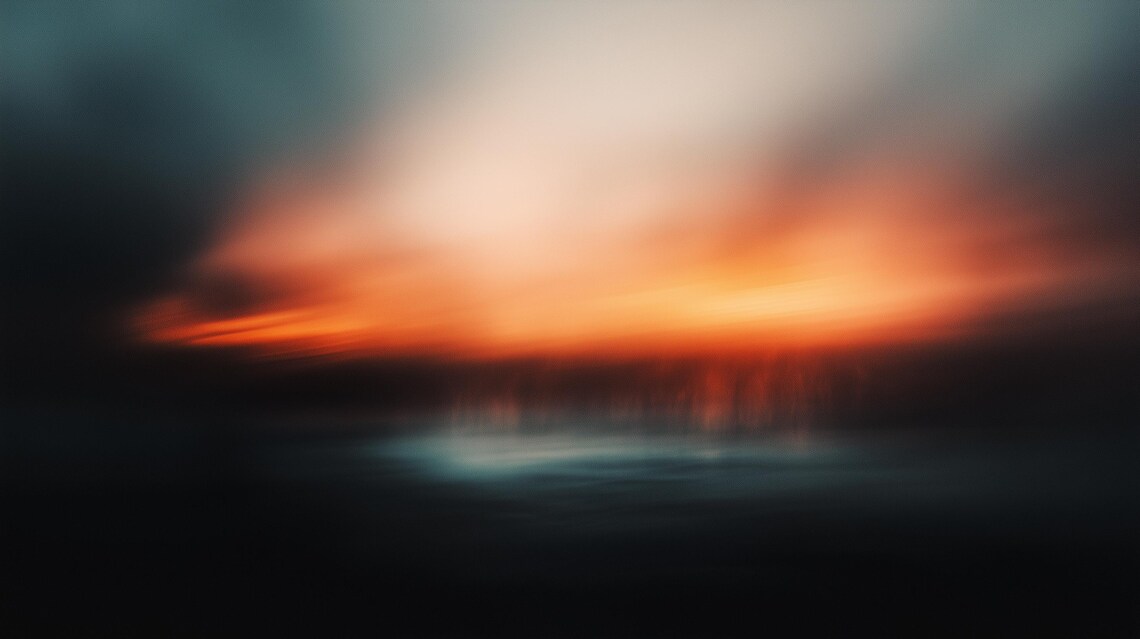 Storm, Ocean, Dusk, Abstract Art, Background Image, Desktop Wallpaper ...