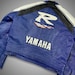 YAMAHA Motogp Racing Leather Jacket Handmade Vintage Motorcycle Biker ...