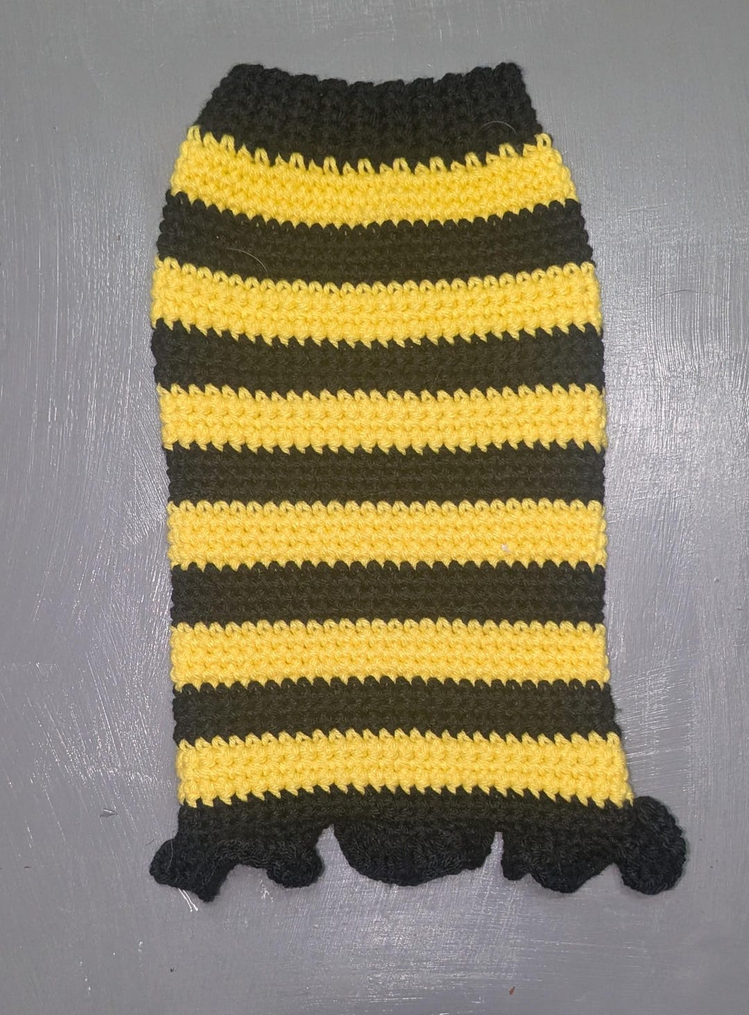 Handmade Crochet Bumblebee Dog Sweater for Small Dogs - Etsy