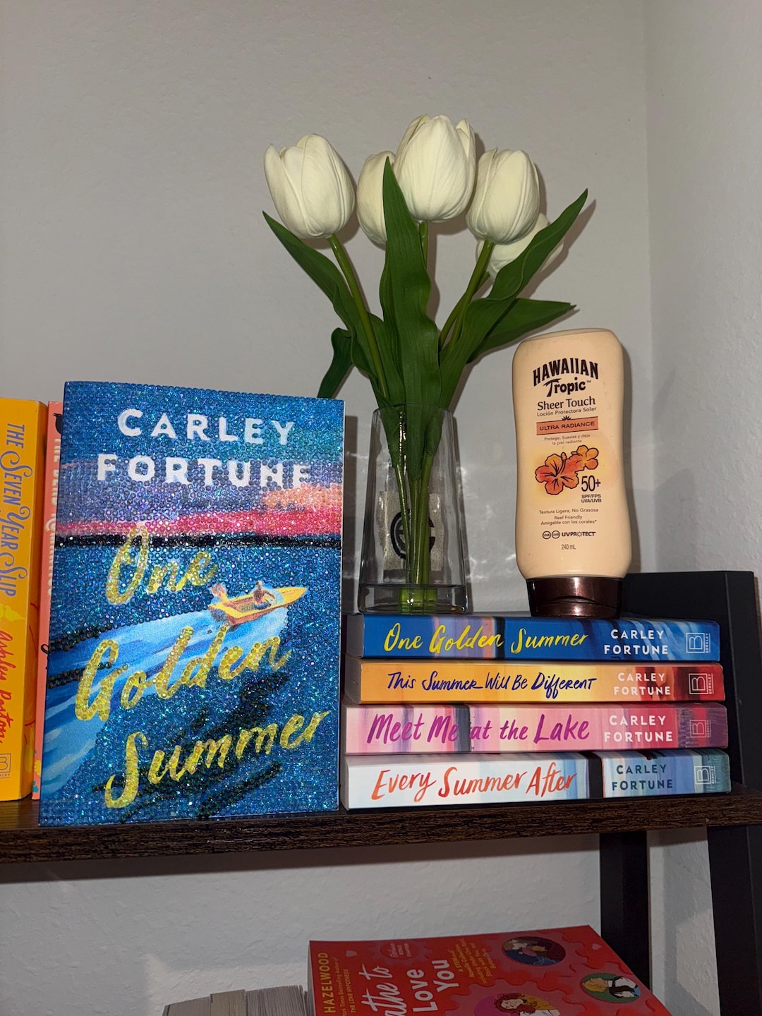 Bedazzled Book, “one Golden Summer,” by Carley Fortune - Etsy
