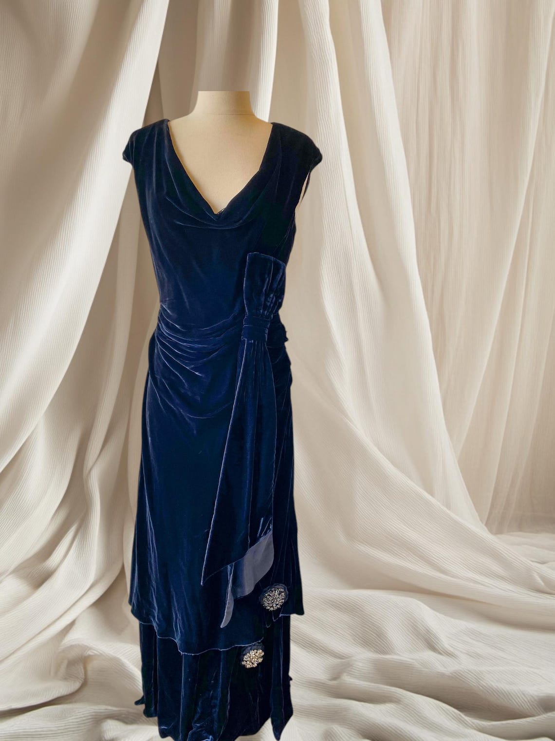 Luxurious Prada Blue Dress Reedition - Etsy
