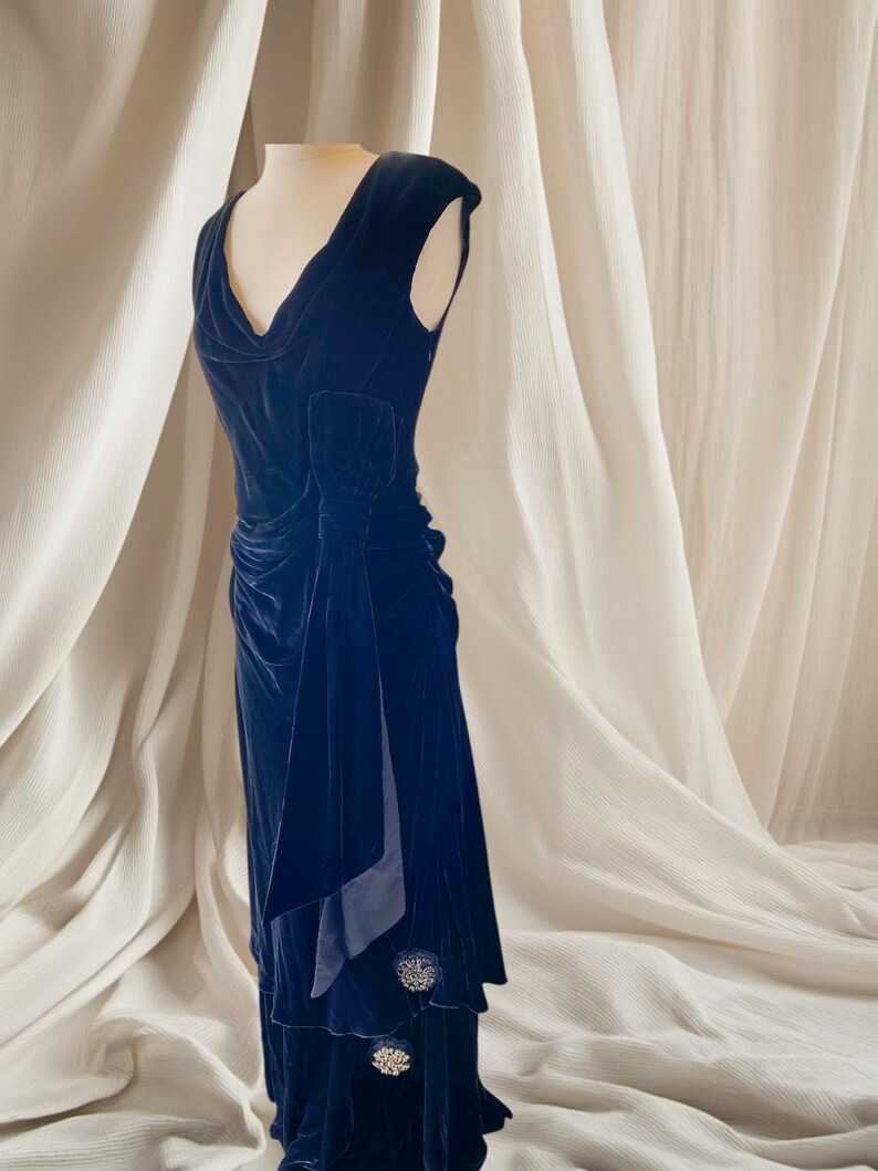 Luxurious Prada Blue Dress Reedition - Etsy