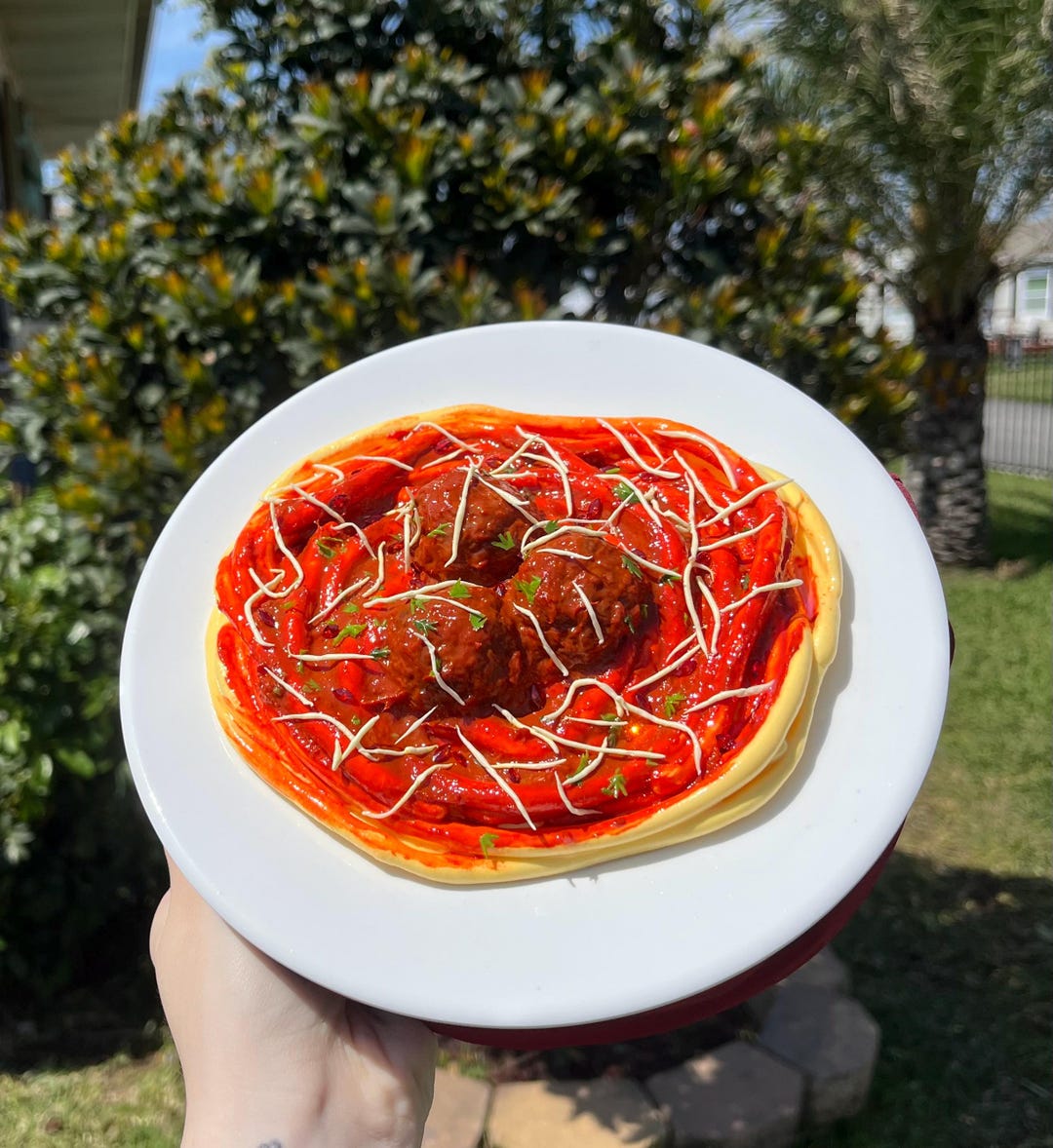 Spaghetti and Meatballs Crossbody Purse – Unique Wearable Art With ...