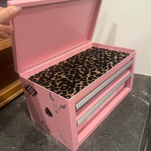 Kobalt Mini Tool Box Makeup Organizer/jewelry Box - Etsy